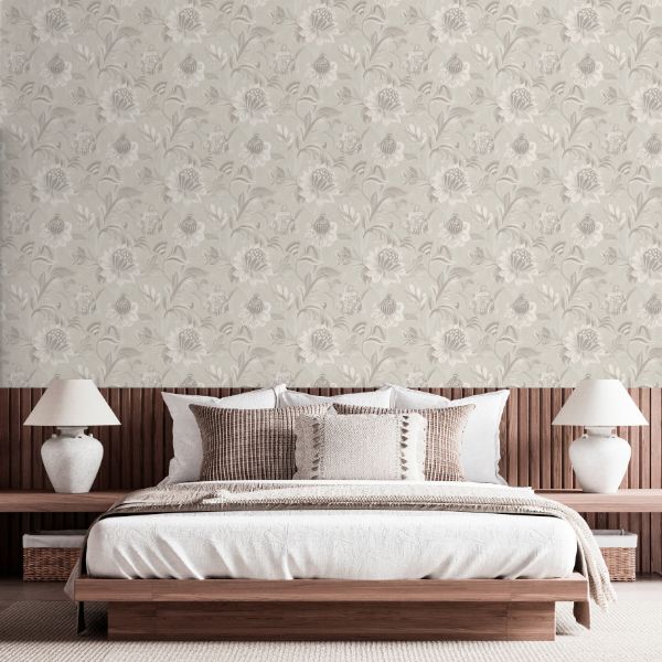 Arabesque Cecelia Dove Grey 36350 – Sasi Wallpaper