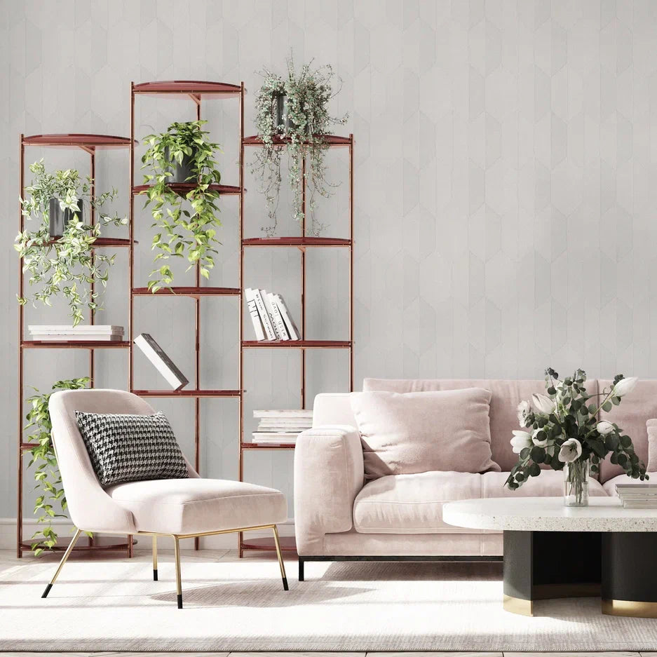 Textured Geometric 1501-1 – Sasi Wallpaper