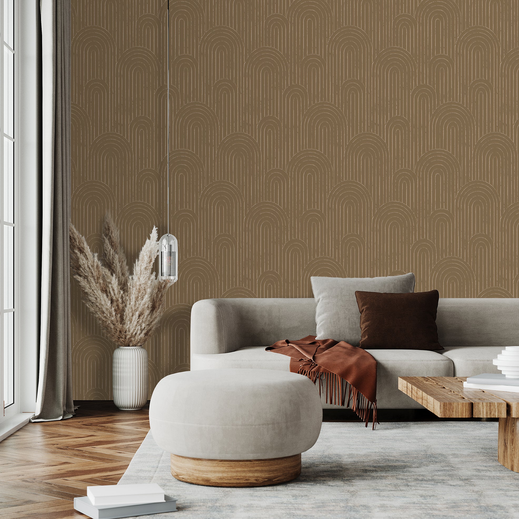 Chalk 65565 Colosseo Cognac – Sasi Wallpaper