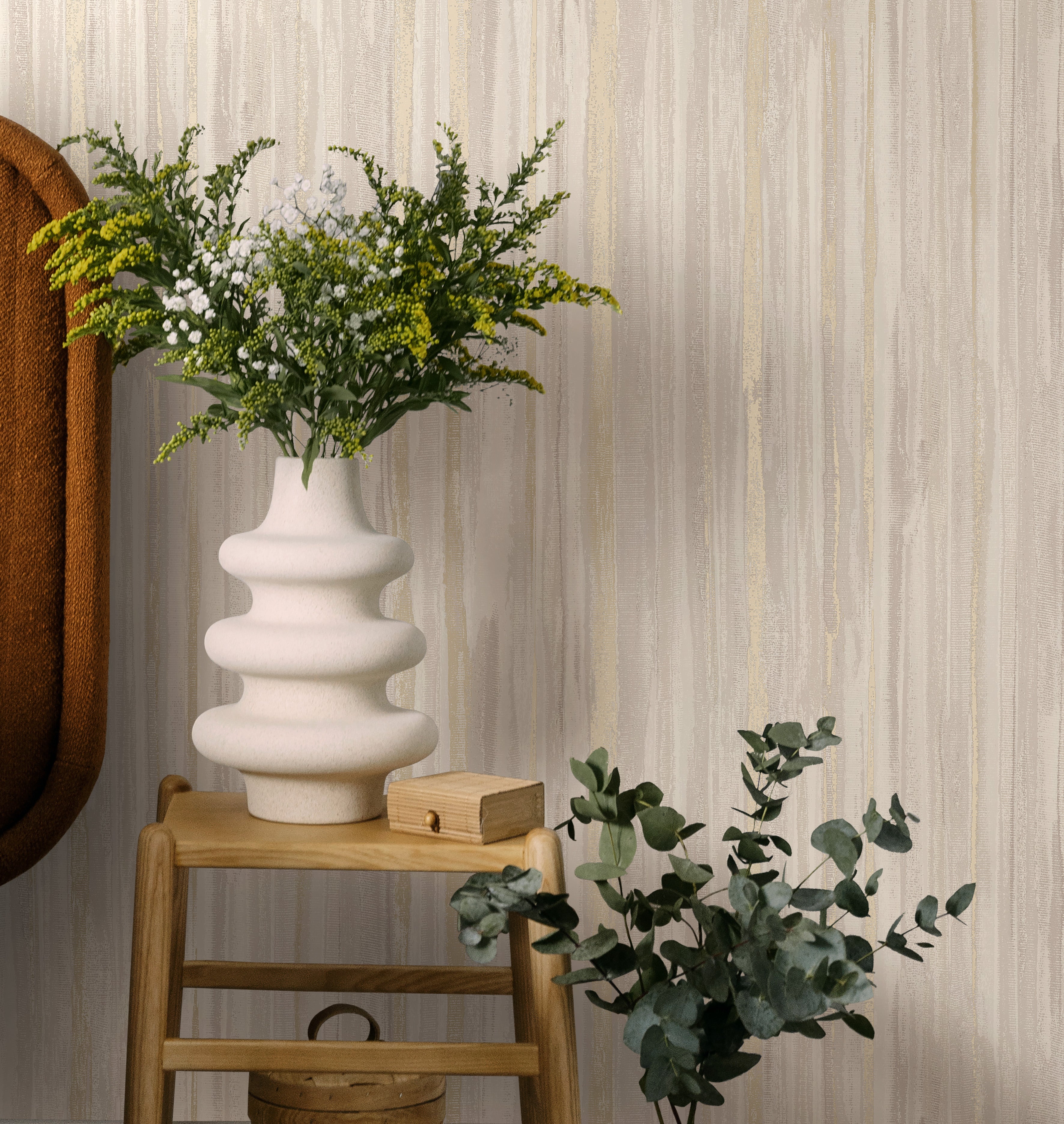 66210 Textura Calico Dove – Sasi Wallpaper