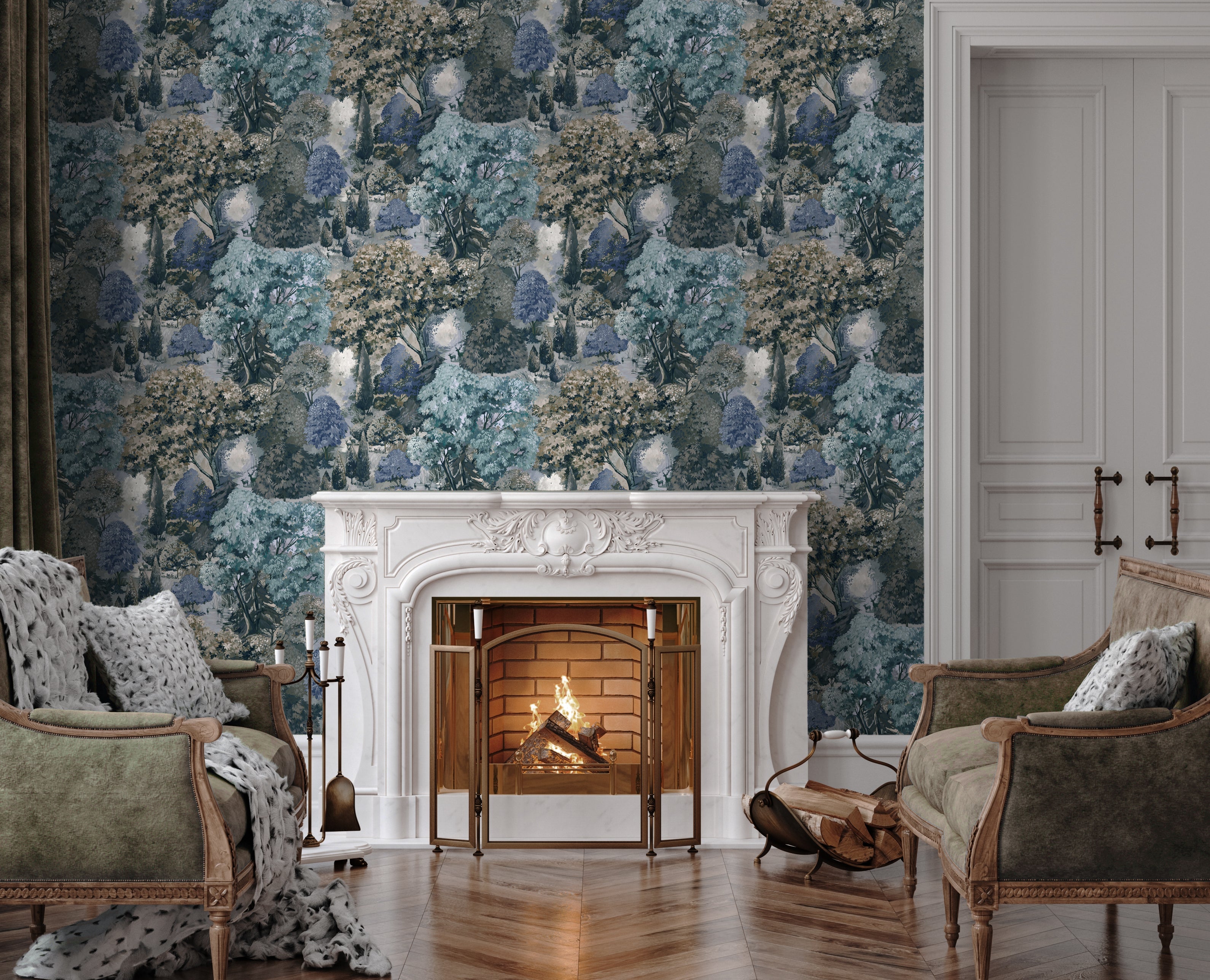 91952 Tales of the Manor Pinecrest – Sasi Wallpaper