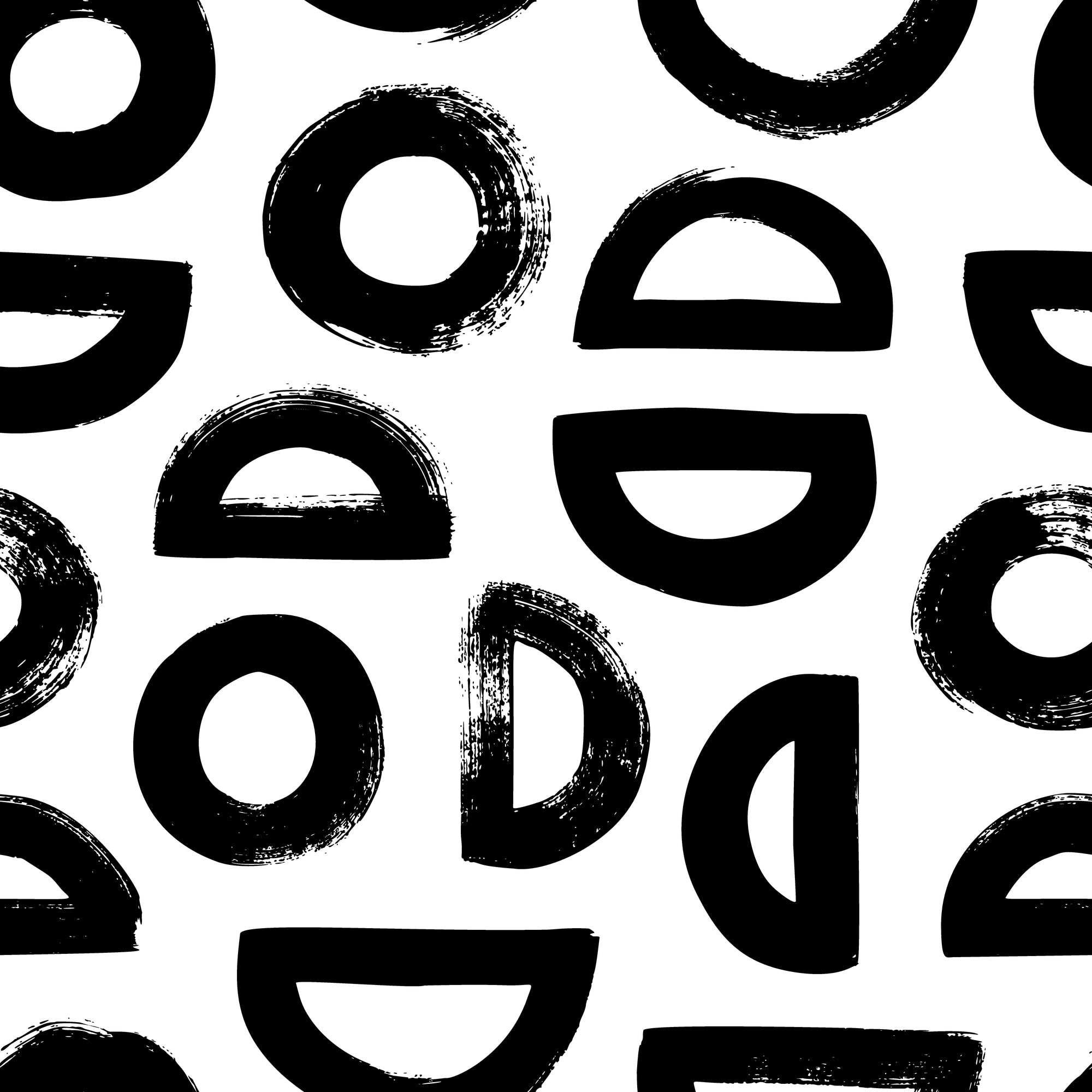 Circle Back - [Custom printed at R560/m²] – Sasi Wallpaper